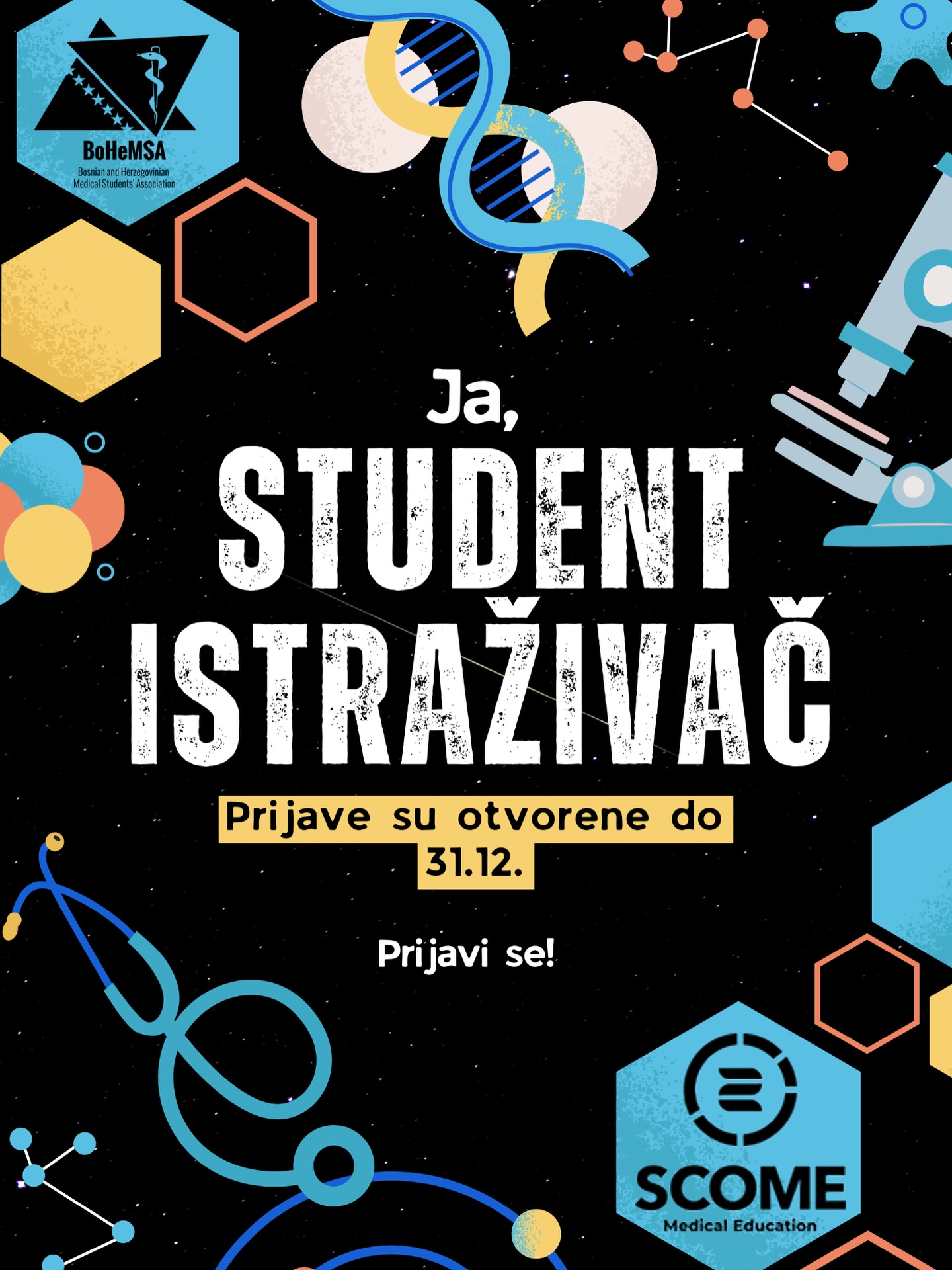 Prijave za ‘’Ja, student istraživač’’ su zvanično otvorene! - Udruženje mreža za izgradnju mira